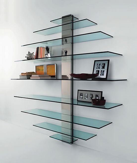 Custom Flat Glass Floating Glass Shelves Colorado Springs